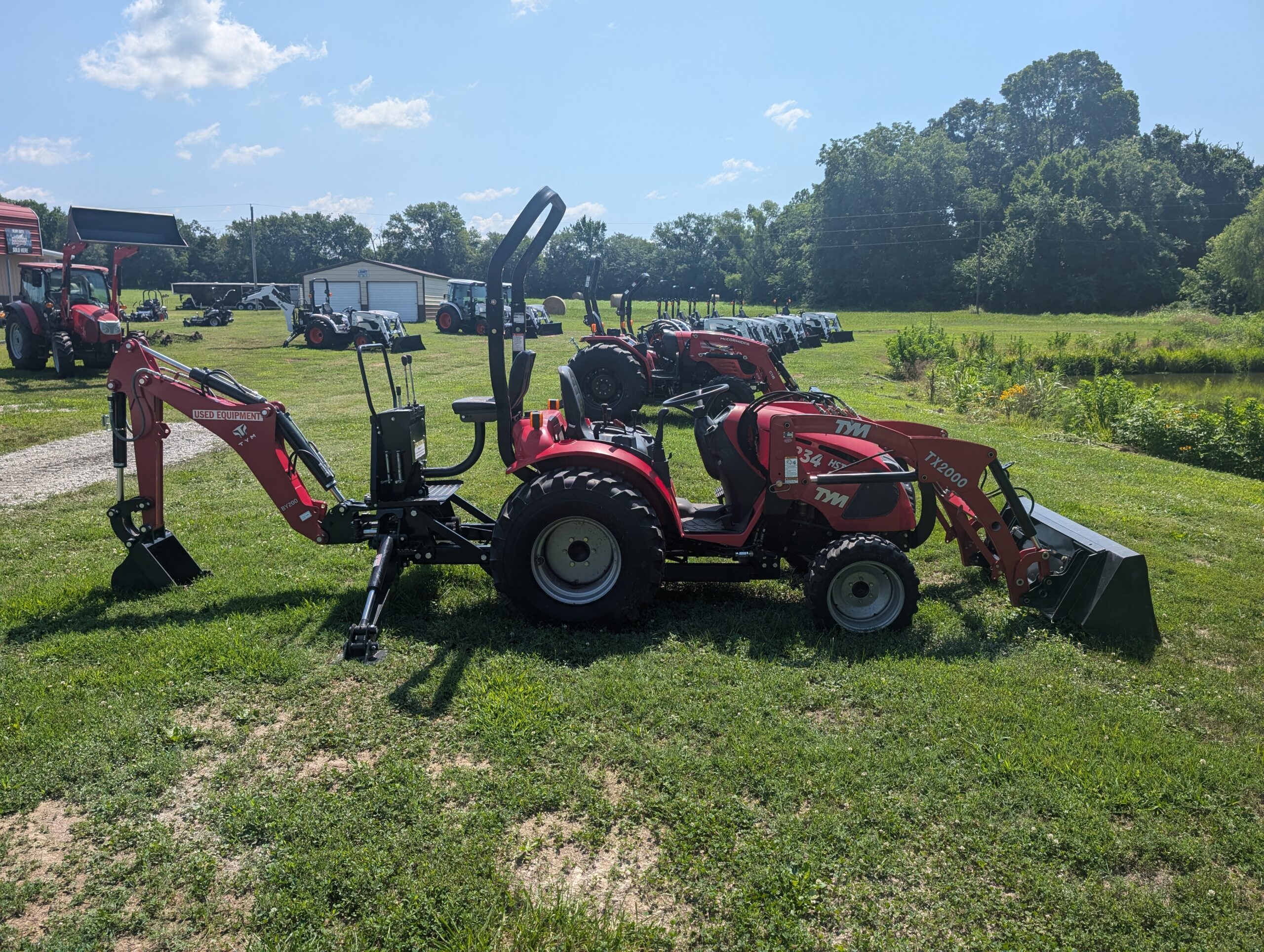 2021 TYM T234 COMPACT TRACTOR W/ LOADER & BACKHOE | Five Star Ranch & Home